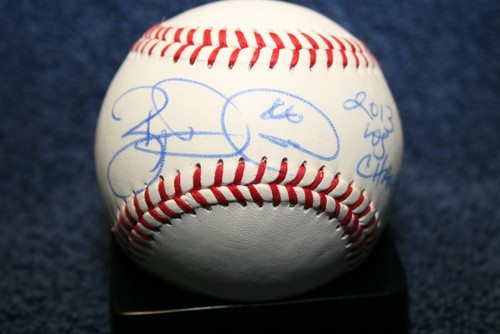 RYAN DEMPSTER AUTOGRAPHED BASEBALL RED SOX CUBS "2013 WS CHAMPS" | eBay