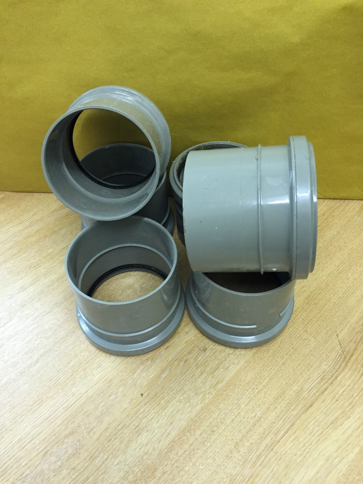 1 x Terrain Systems PVC-U(B) Pipe End Spigot / Socket- 111P.4 - 110mm ...
