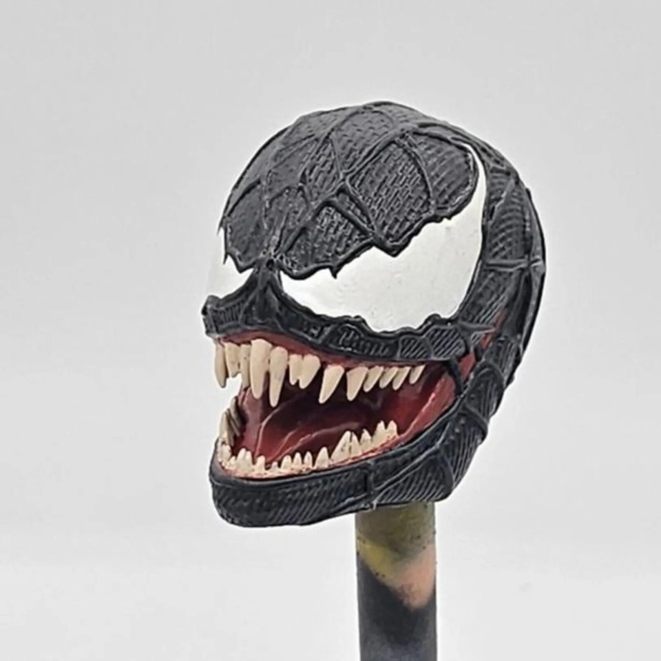 Marvel Legends Custom Raimi Venom Head For Spiderman Body | eBay