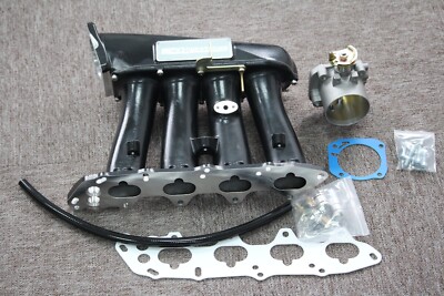 Black Street Version Intake Manifold kit For Honda B VTEC B16 B18 GSR ...