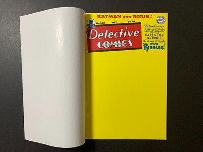 DETECTIVE COMICS #140 (FACSIMILE BLANK SKETCH EDITION) *NM OR BETTER ...