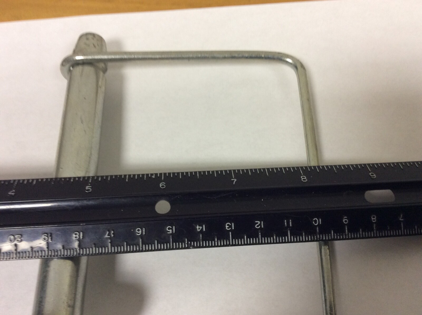 5/8” Diameter Wire Lock Clevis Pin, 4” Usable Length, 3 3/8” Clearance ...