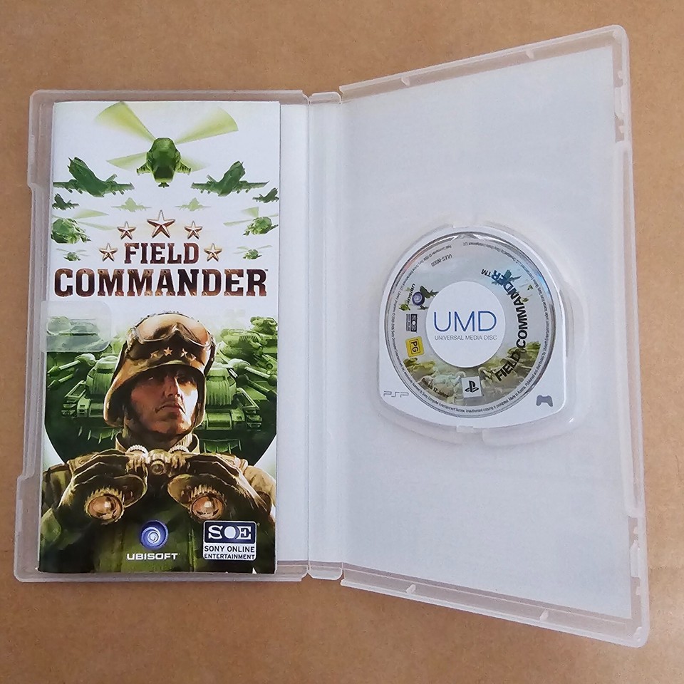 Field Commander (PSP, 2006) - Tested and Complete in Box 3307210222169 ...