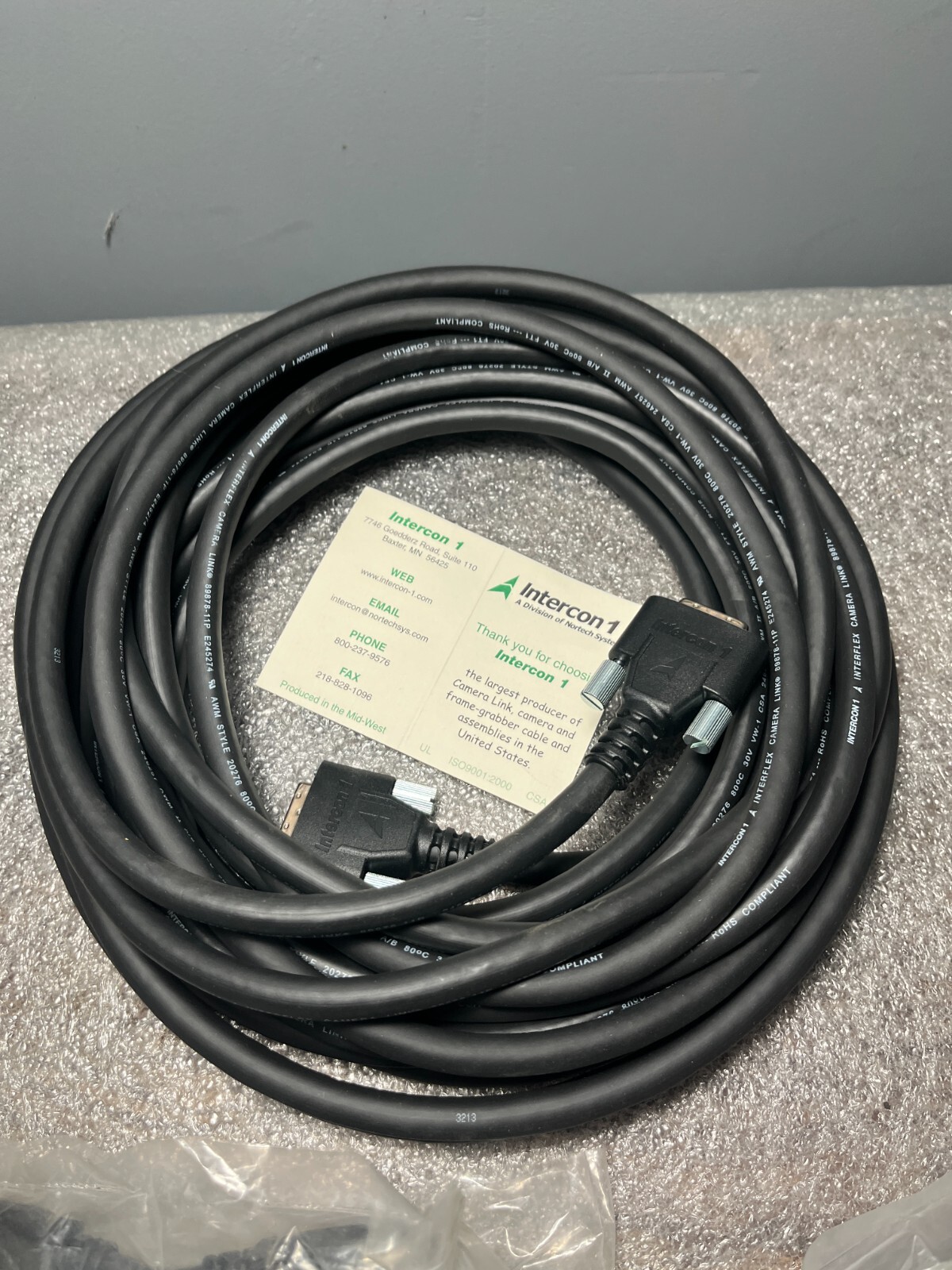 NEW IN BAG INTERCON 1 NORTECH SYSTEMS CLCP-10-P, 39623 LINK CABLE | eBay