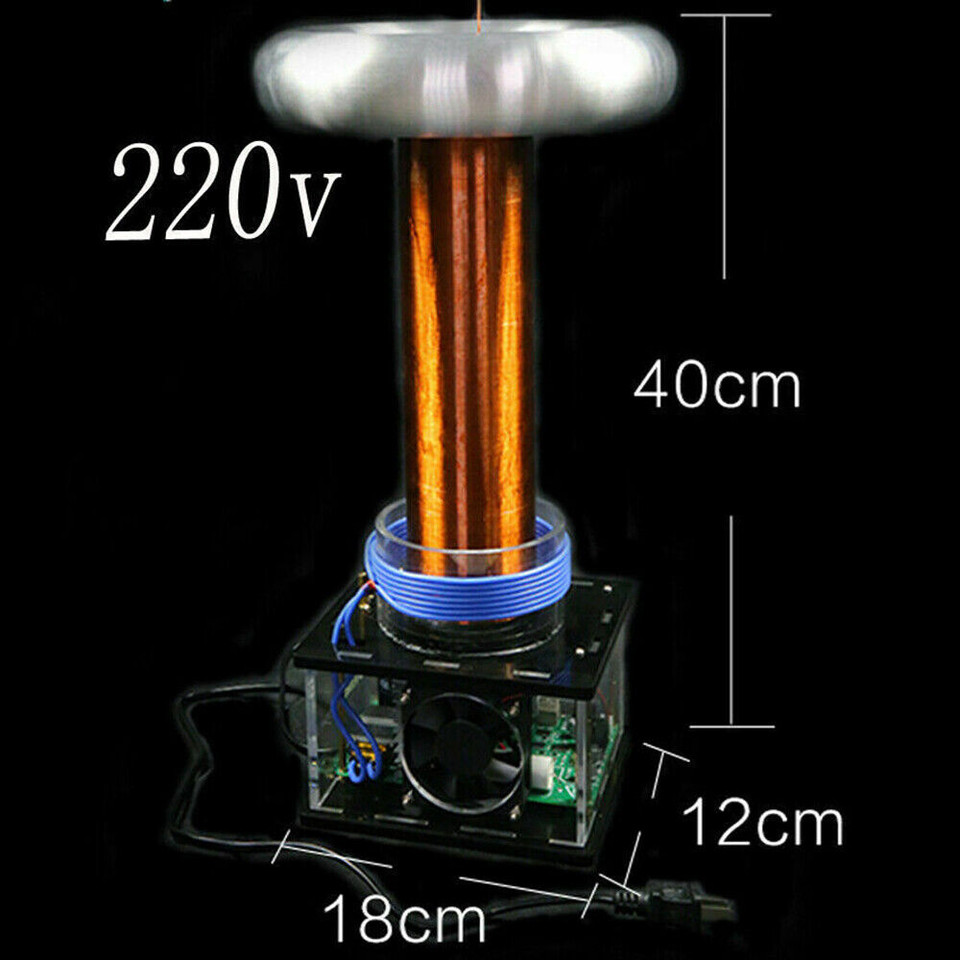 DIY High-power Tesla Coil Induction Arc Music Tesla Coil Pulse High ...