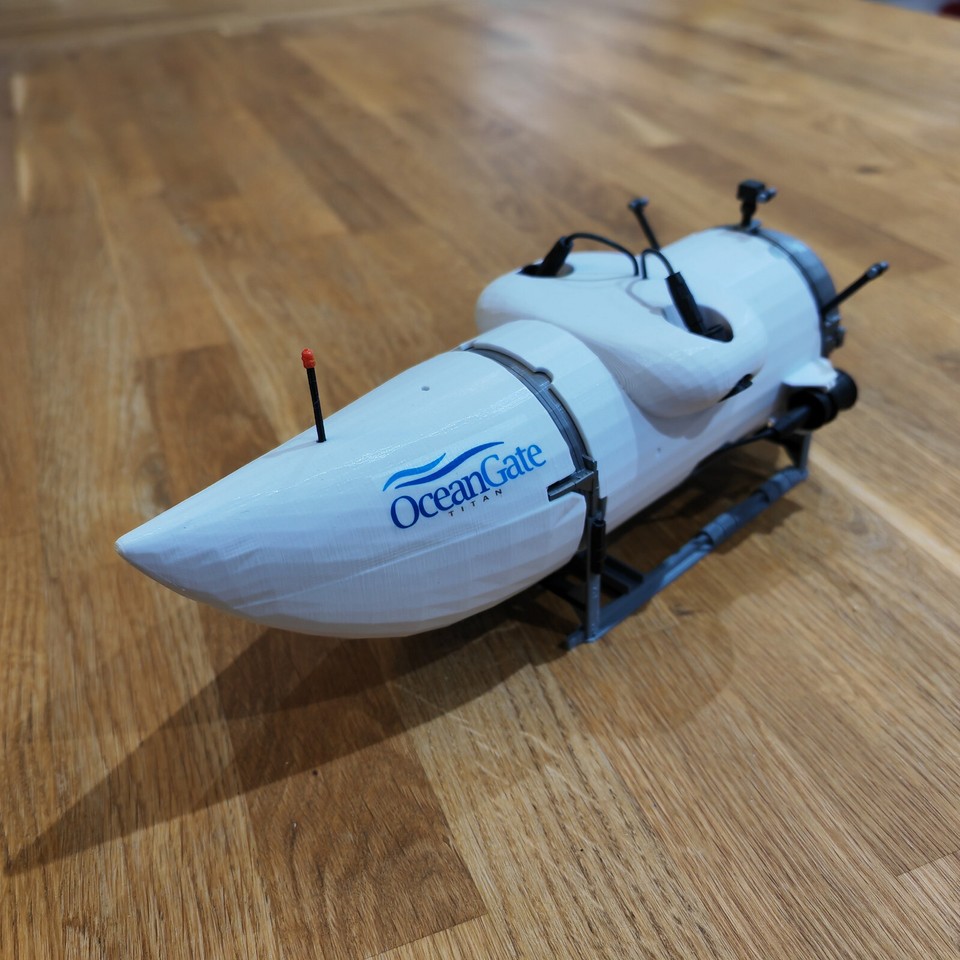Ocean Gate Titan Submersible Sub Submarine Titanic expedition Replica ...