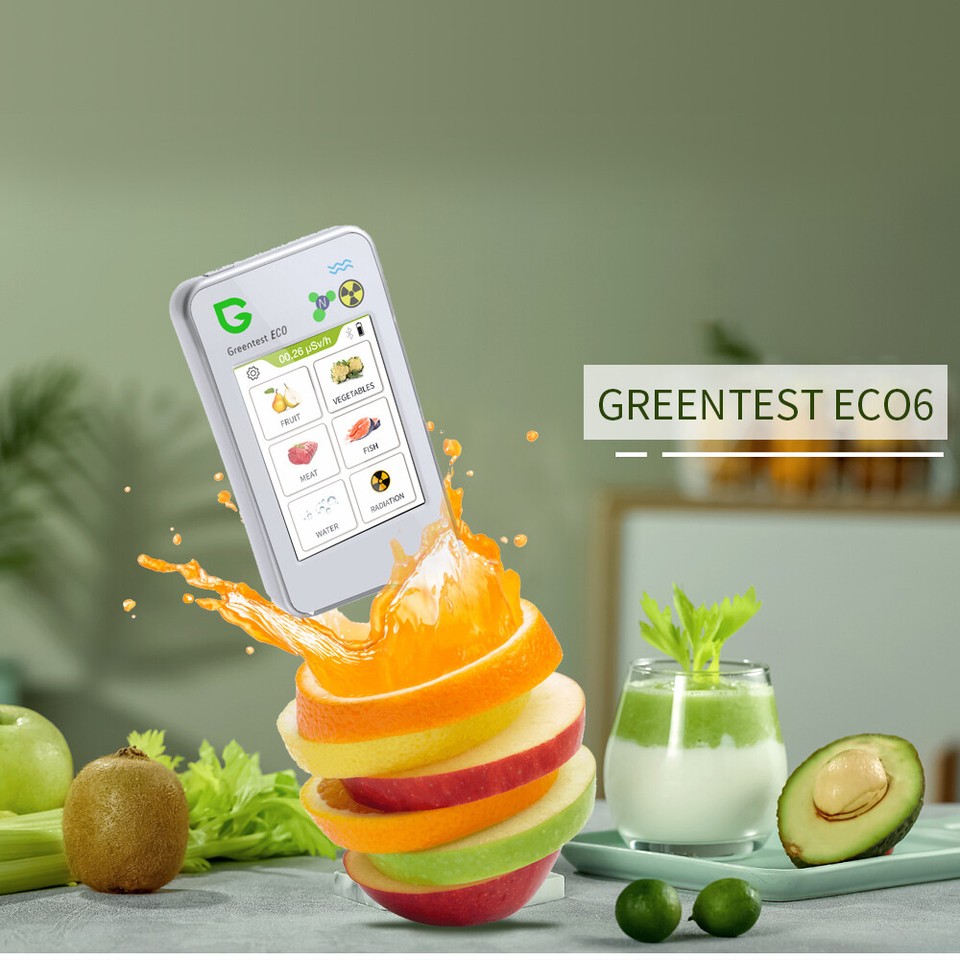 Greentest Eco 6 Radiation + Nitrate detector Fruit Vegetable Food ...