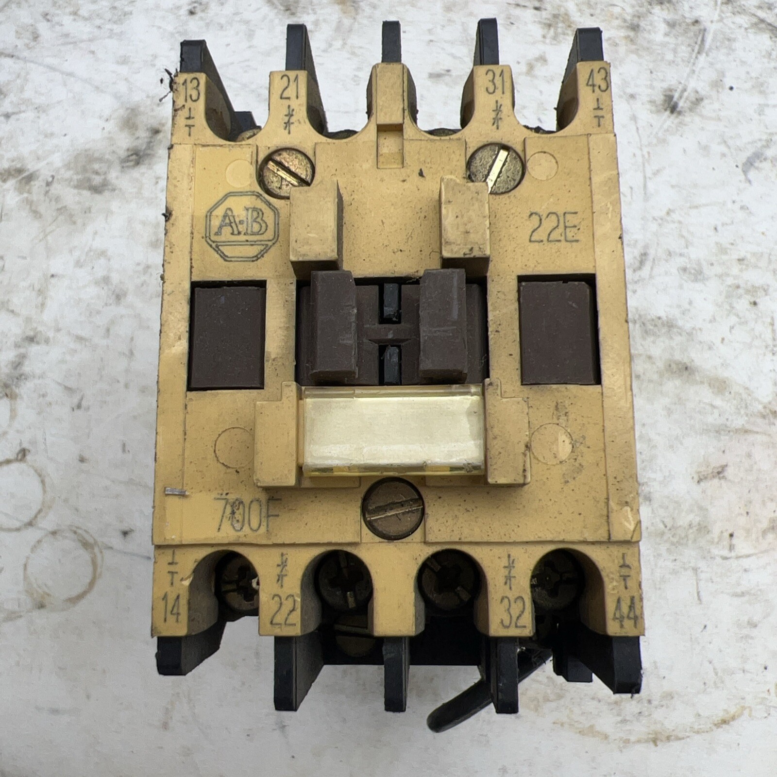 🔥Allen Bradley 700-F220A1 Ser B Relay 10A 600VAC 110/120Vcoil,Used ...