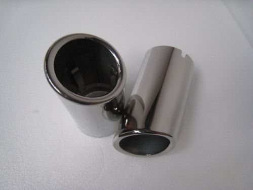 Chrome Exhaust Muffler Tip Pipe For VW Beetle 2012 2013 2014 2015 2016 ...