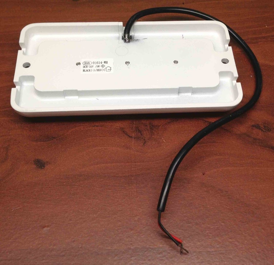 MARINE BOAT HIGH INTENSITY LED ENGINE ROOM LIGHT WHITE BRUSHED FINISH ...