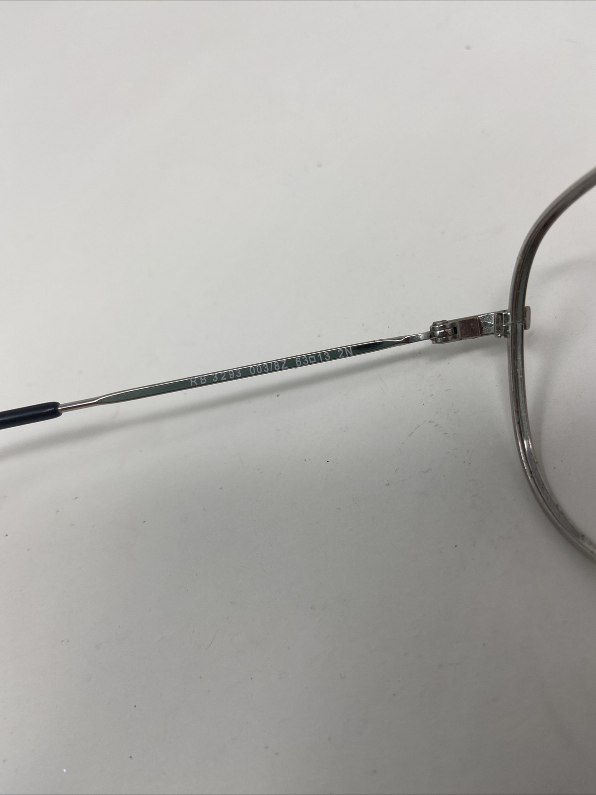 Ray Ban Sunglasses Frames RB3293 003/8Z 63-13 2N Silver Full Rim RD99 ...