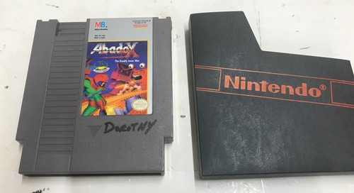 Abadox NES Video Game Cartridge Only Nintendo 198? Authentic Original ...