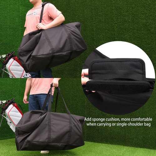 Golf Push Cart Bag 3 Wheel Folding Carry Bag for Caddytek,Carts Cover ...