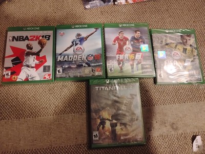 5 new xbox one games titanfall 2 fifa 2016 fifa 2017 madden 2016 nba 2k ...