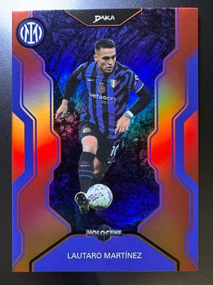 2025 Daka Inter Milan Team Set Soccer Holocene Orange /75 - Lautaro ...