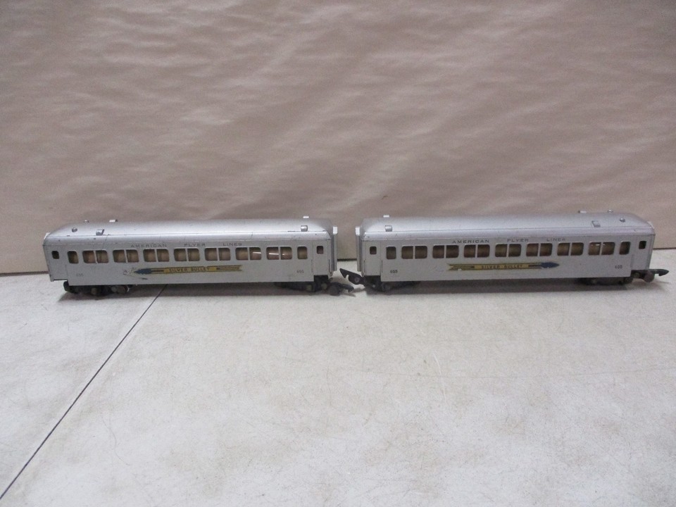 3 American Flyer Silver Bullet Coach 655 | eBay Australia