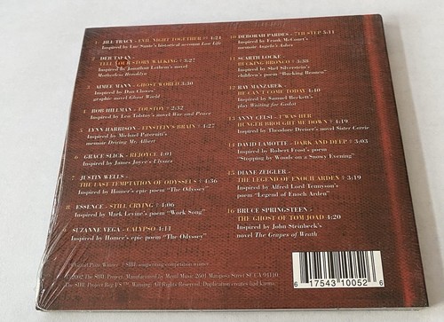 Songs Inspired By Literature Chapter One CD 2002 Artists For Literacy ...