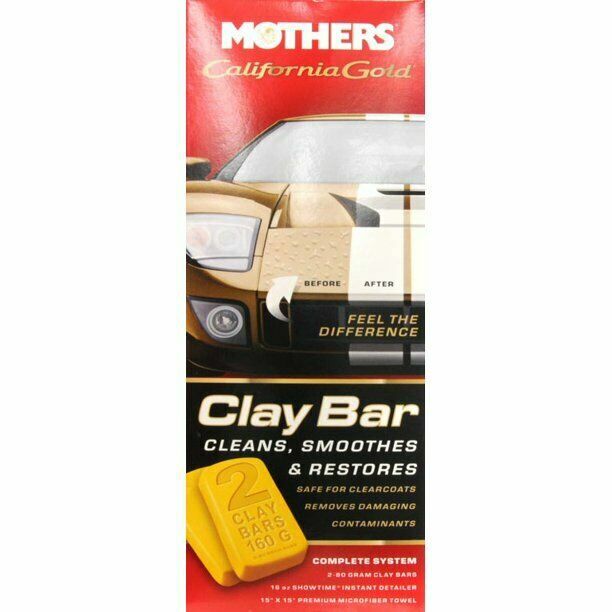MOTHERS CALIFORNIA CLAY BAR SYSTEM *DISTRESSED PKG | eBay