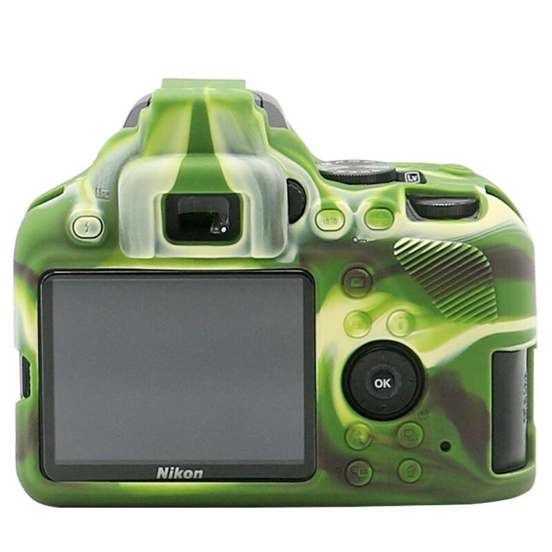 Soft Silicone Rubber Camera Body Case Skin For Nikon D3500 D3400 D800 ...
