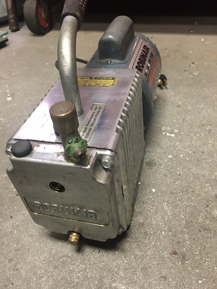Robinair High Vacuum Pump Model# 15102B HVAC, 3 CFM- For Parts Only | eBay