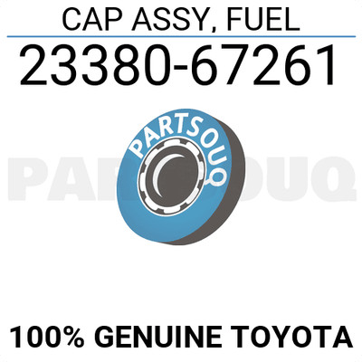 2338067261 Genuine Toyota CAP ASSY, FUEL 23380-67261 | eBay
