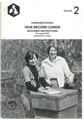 Bibba Beekeeping Leaflet folder 2 Composite stock hive record cards ...