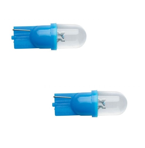 2 LED BULB 12V W5W 5W T10 W2.1x9.5D BLUE MOTORCYCLE CAR TURN SIGNAL ...