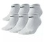 Authentic NIKE / NO SHOW Socks / 6 Pack / Men's 8-12 / Woman's 10-13 ...