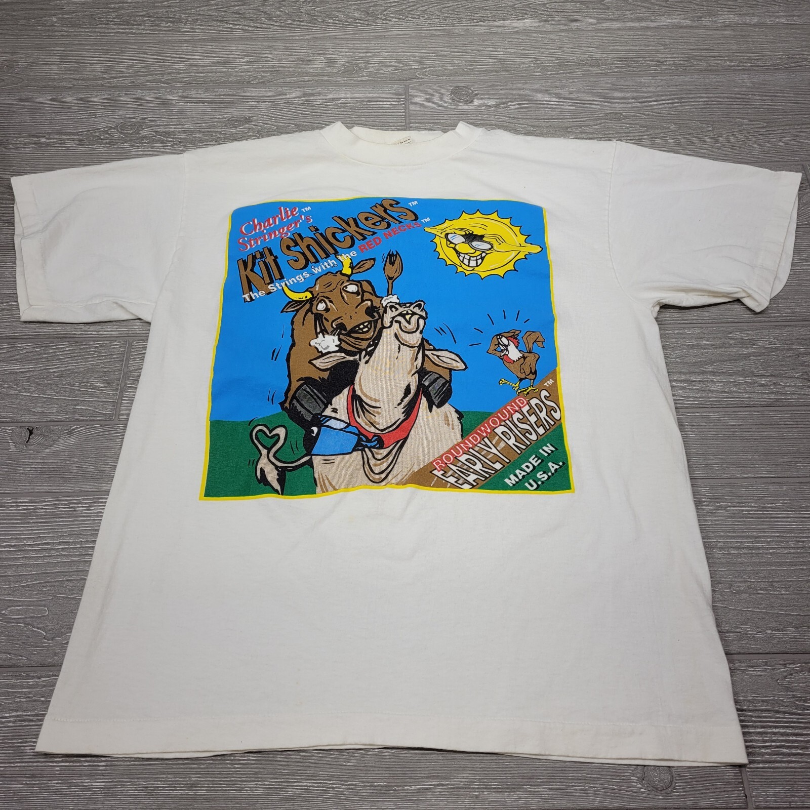 Vintage Gravity Charlie Stringer's Kit Shickers Ad Do… - Gem