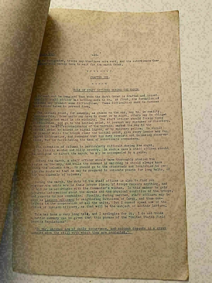 KJ) Original World War I United States Army AEF France 1917 Marches ...