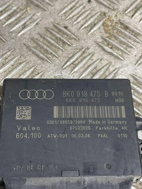 AUDI A4 8K2, B8 PDC Parking Sensor Control Unit 8K0919475B 604100 ...