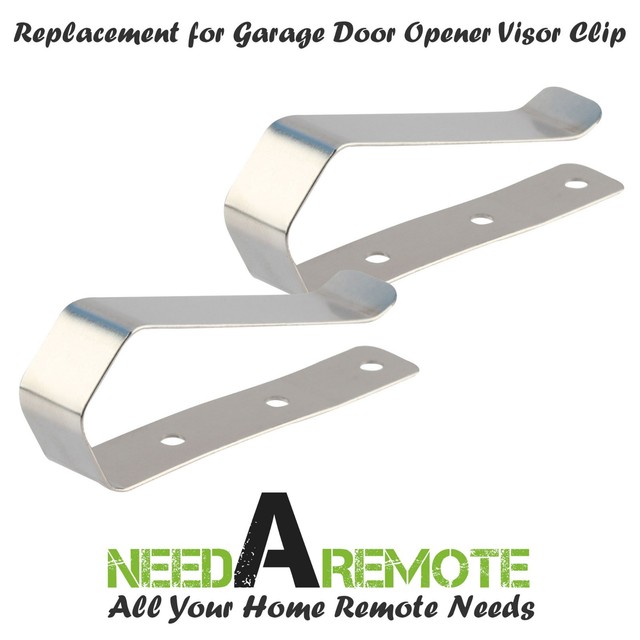 2 Garage Door Gate Opener Car Remote Sun Visor Clip Holder for ...