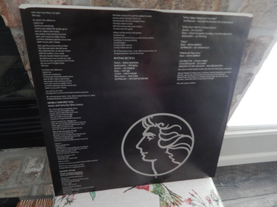 Barry Manilow: One Voice SONG TITLES LISTED | eBay