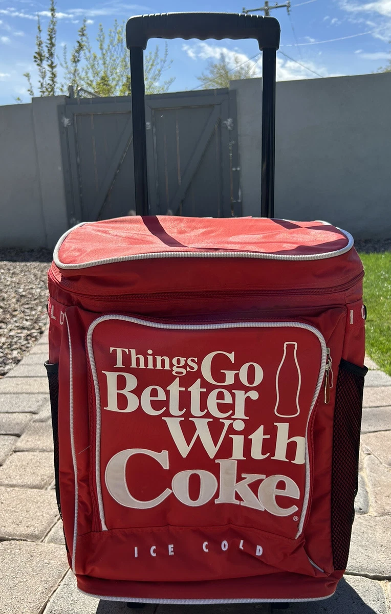 Coca Cola Rolling Cooler