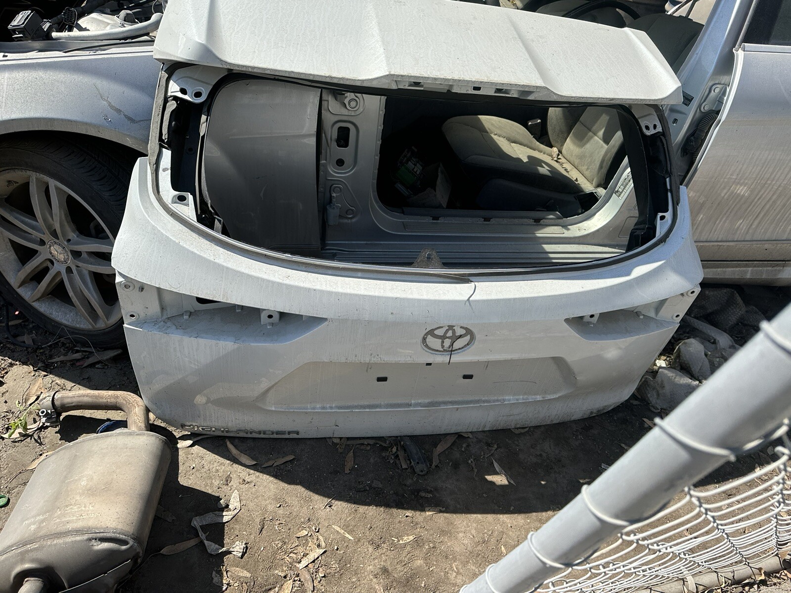 2021-23 TOYOTA HIGHLANDER LIMITED LIFTGATE GATE HATCH SHELL OEM (w2-45 ...