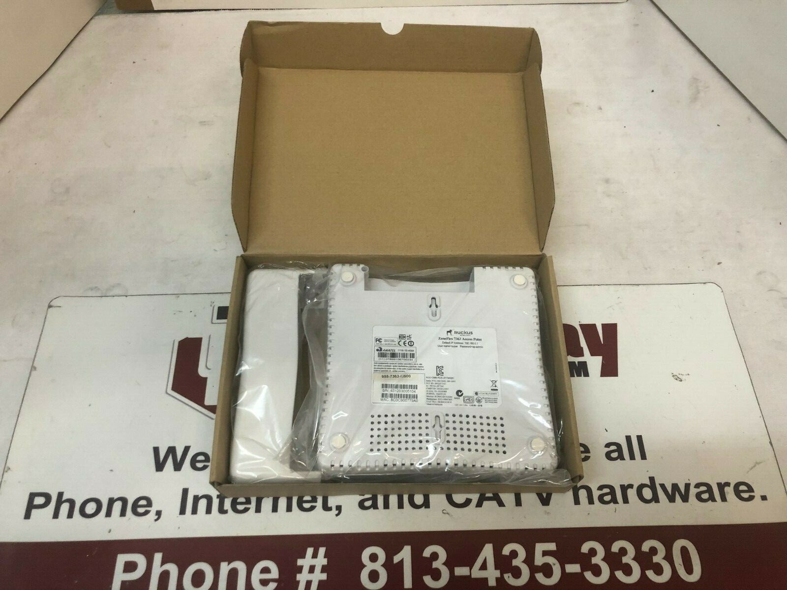 Ruckus ZoneFlex 7363 Smart Wi-Fi Access Point 955-7363-US00 for sale ...