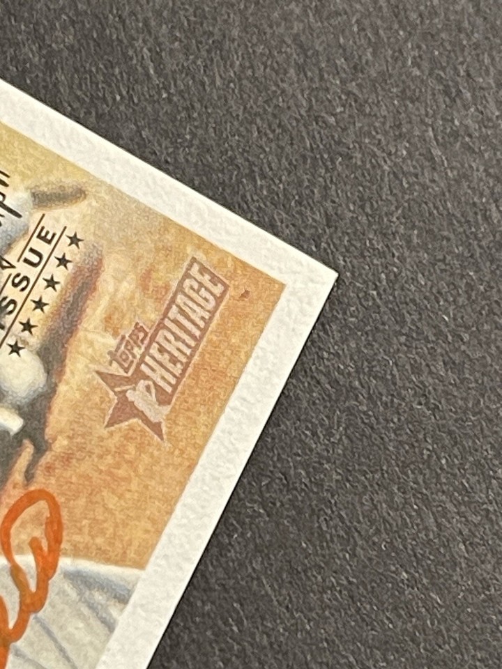 2005 Topps Heritage RO-YB Yogi Berra Real One Red Ink Autograph 52/56 | eBay