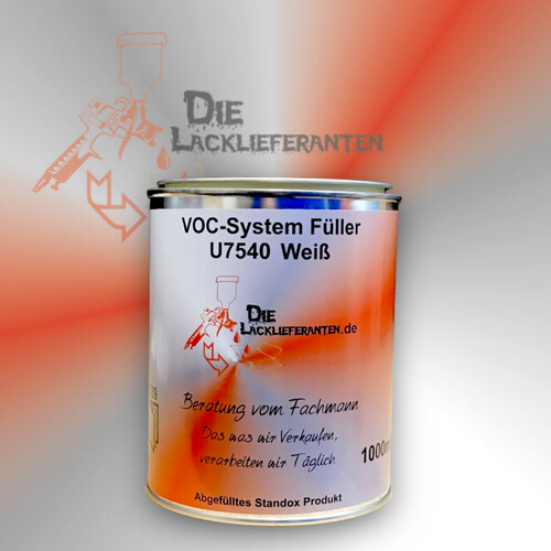 Standox VOC-System Füller U7540 Weiß 1L | eBay.de