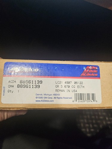 GM# 88961139 OEM General Motors AC DELCO PCM ECM | eBay
