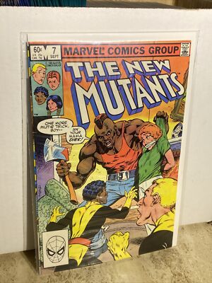 The New Mutants #7 Marvel Comics 1983 | eBay