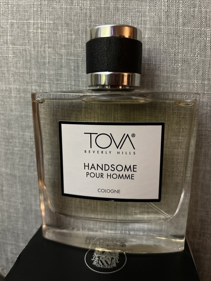 Tova Beverly Hills Cologne Spray 3.4 oz For Men & Handsome Double Pack ...