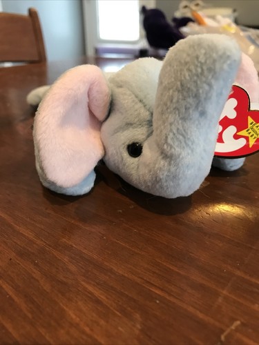 Ty Beanie Babies Peanut The Elephant - Light Blue 8421040629| eBay