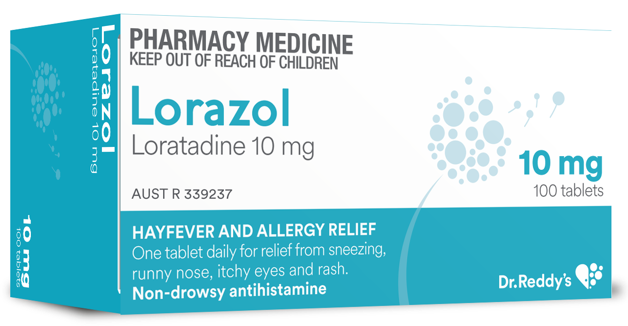 LORATADINE 10mg (Lorazol, Claratyne Generic Alternative) LONG 2026+ EXP ...