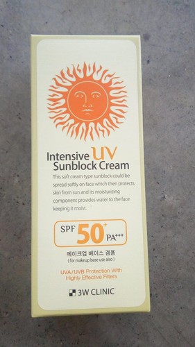 Dodo 3W Clinic Intensive UV Sunblock Cream SPF50 PA 70ml for sale ...