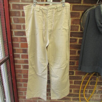Rocha John Rocha Beige Linen Men's Trousers W34/L29 (M) | eBay UK