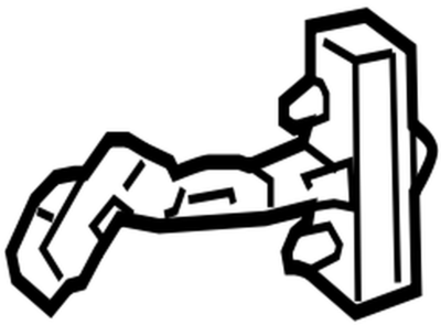 68620-53021 Toyota Check assy, front door, lh 6862053021, New Genuine ...