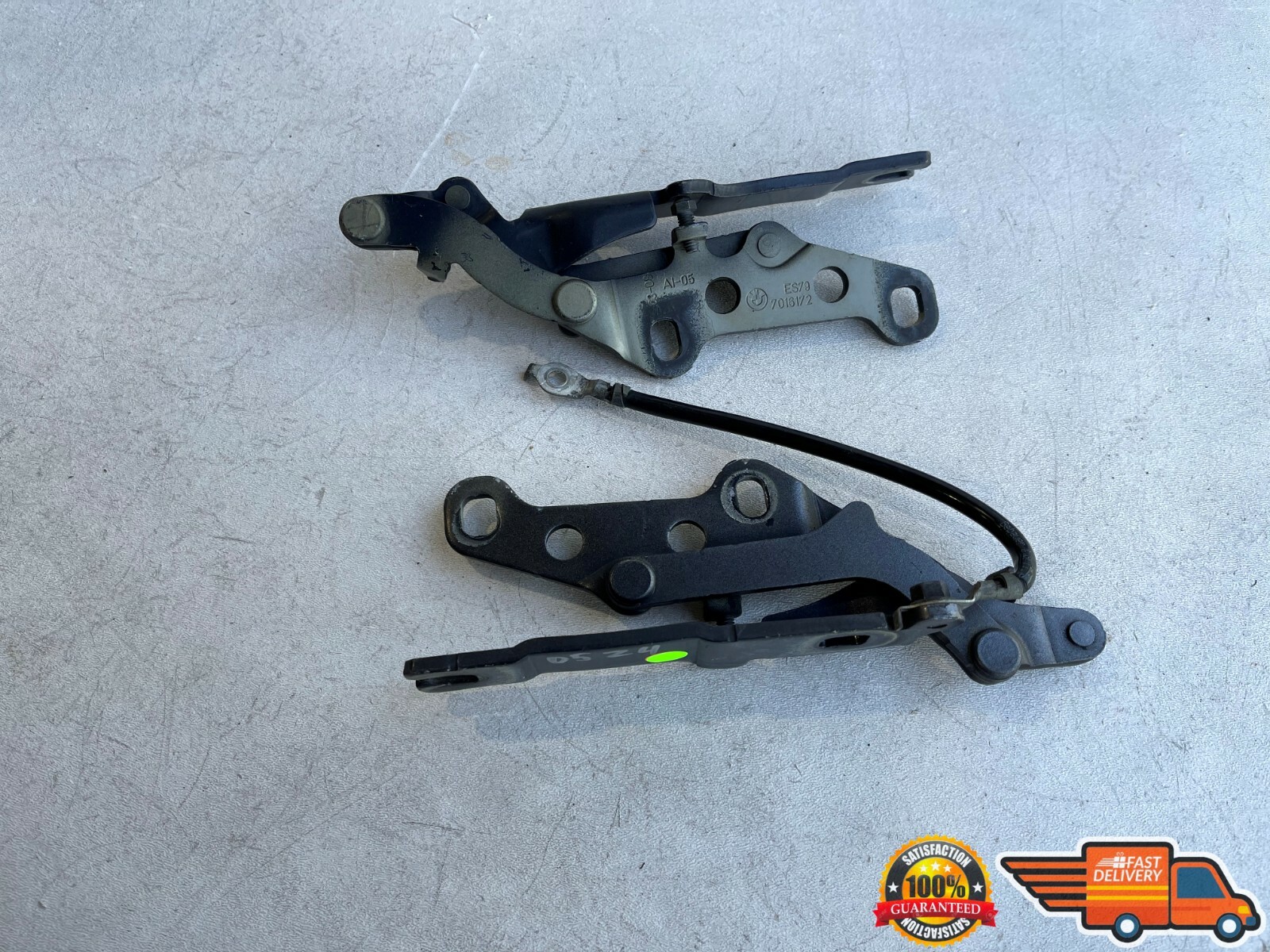 2003-2008 BMW E85 E86 Z4 HOOD RIGHT & LEFT HINGE HINGES PAIR SET OF 2 ...