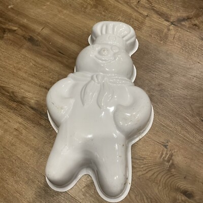 Vintage Large 14' x 8" PILLSBURY DOUGH BOY baking jello mold POPPIN ...