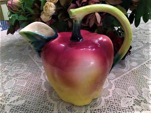 Pretty Lord & Taylor Apple Pitcher Made in Italy | eBay