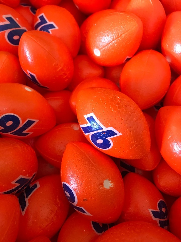 1970's Union 76 Football Shaped Antenna Topper Ball | eBay